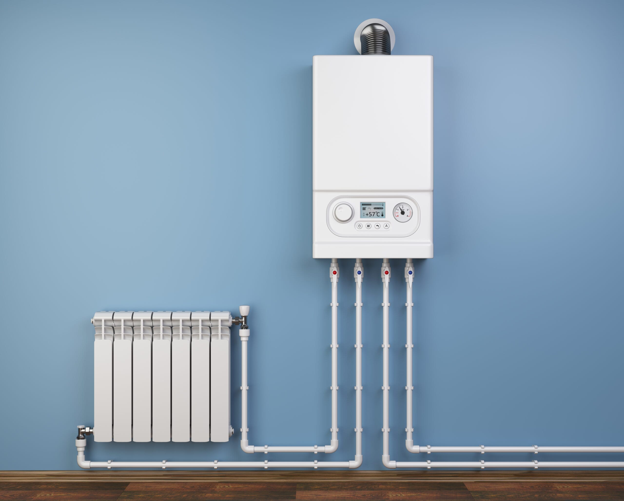Gas boiler store