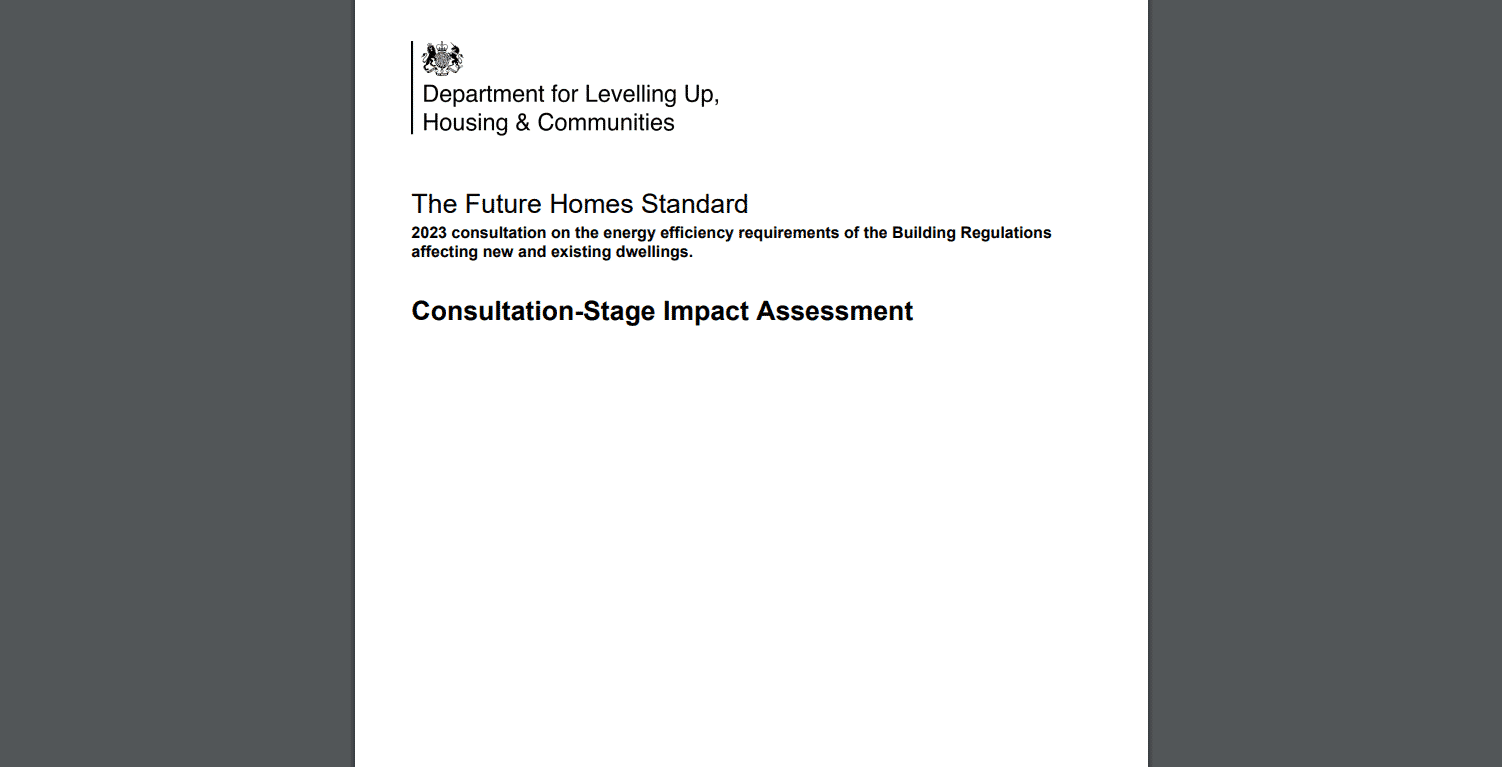 The Future Homes Standard: Initial Headlines | Energist